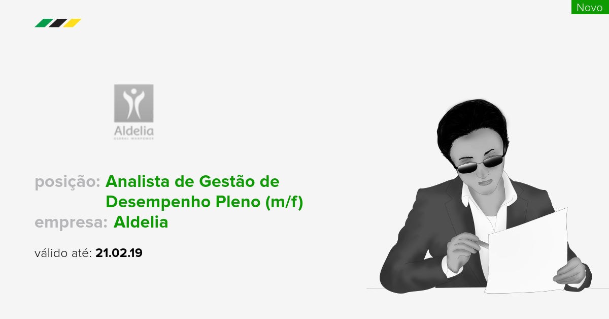 Aldelia: Analista de Gestão de Desempenho Pleno (m/f), Vários Locais ... Aldelia: Analista de Gestão de Desempenho Pleno (m/f), Vários Locais ...