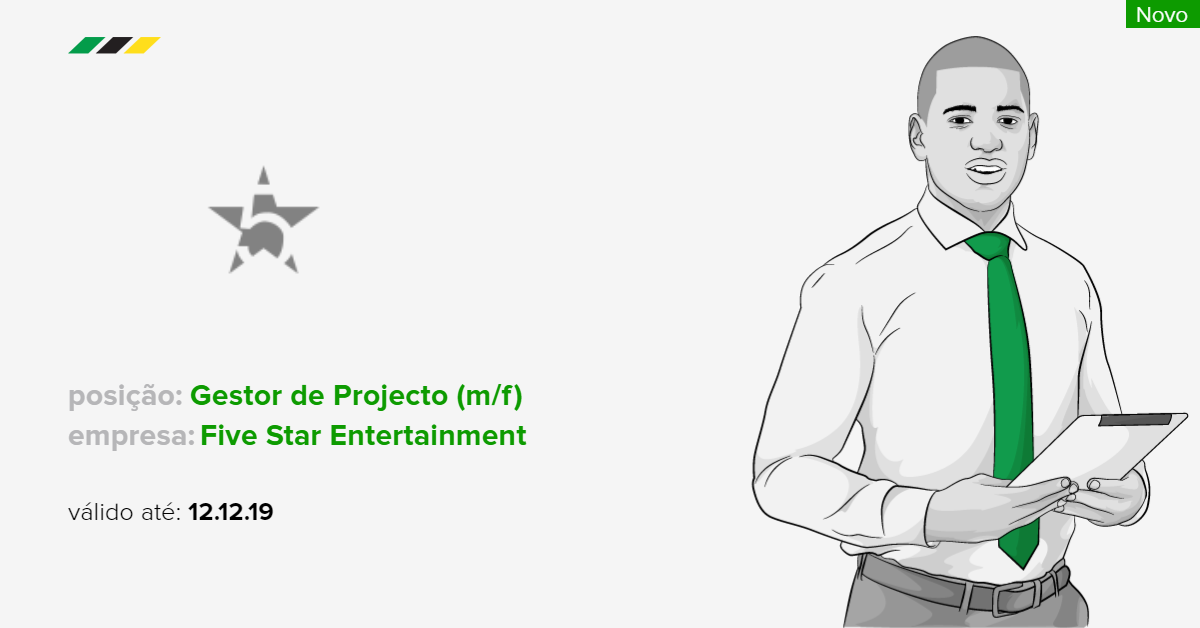 Five Star: Gestor de Projecto (m/f), Maputo - emprego.co.mz