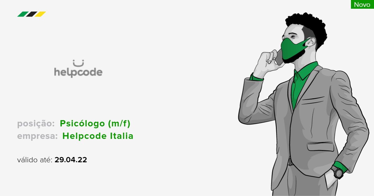 Helpcode Italia: Psicólogo (m/f), Mueda - emprego.co.mz