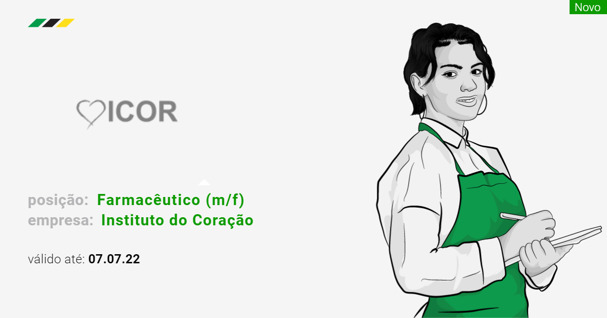 Instituto do Coração: Farmacêutico (m/f), Maputo - emprego.co.mz